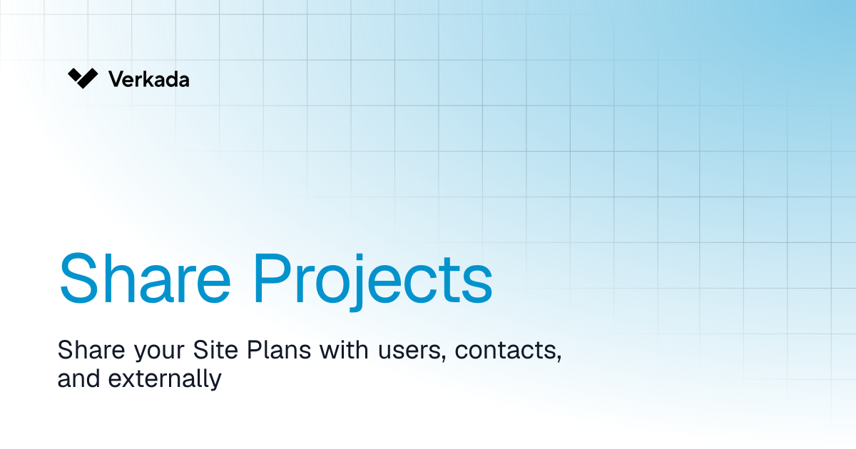 Share Projects | Command | Verkada Help