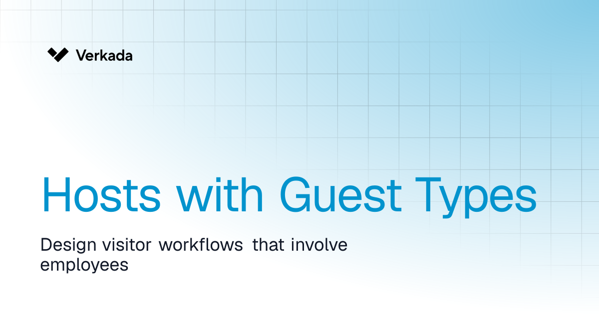 Hosts with Guest Types | Guest | Verkada Help